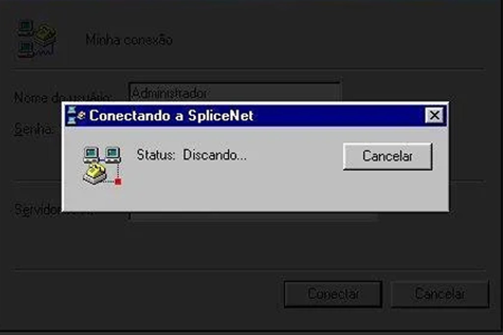 Lembra da época da Internet Discada? Navegar era uma verdadeira prova ...